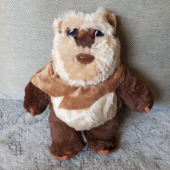 Disney | Toys | Disney World Parks Star Wars Ewok Wicket Warwick Plush ...